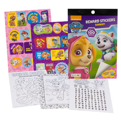 paw patrol reward stickers - 100pc booklet -- 24 per case – Dollaritem.com
