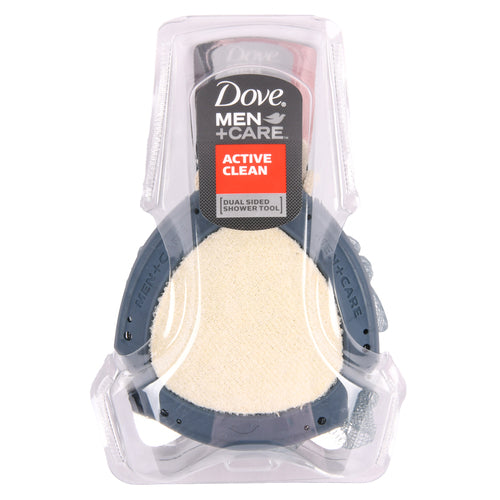 dove men care dual sided shower sponge -- 4 per case – Dollaritem.com