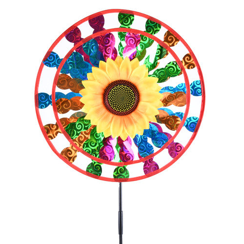 pin double wheel w sunflower -- 12 per box – Dollaritem.com