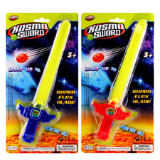 6x12 11 sword w light on card -- 24 per box – Dollaritem.com