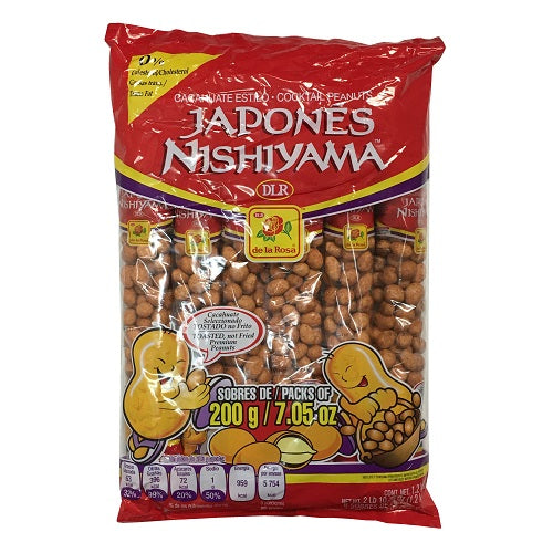 de la rosa japanese peanuts tube 200g -- 24 per box – Dollaritem.com